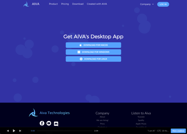 音楽を作れる生成AIのAIVAの使い方と料金を解説！