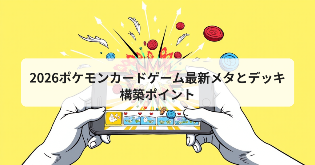 2026ポケモンカードゲーム最新メタとデッキ構築ポイント - アプリの達人