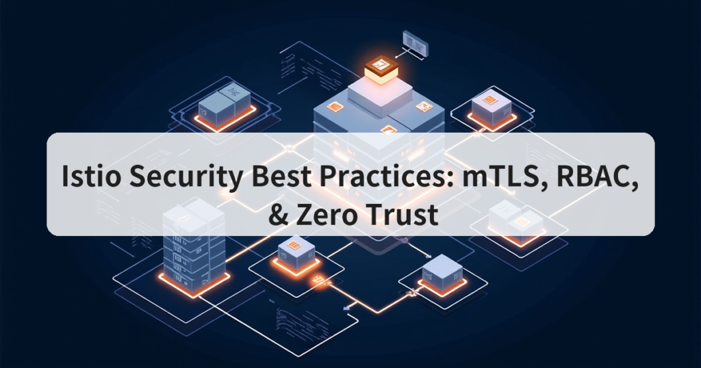 Istio Security Best Practices: mTLS, RBAC, & Zero Trust - アプリの達人
