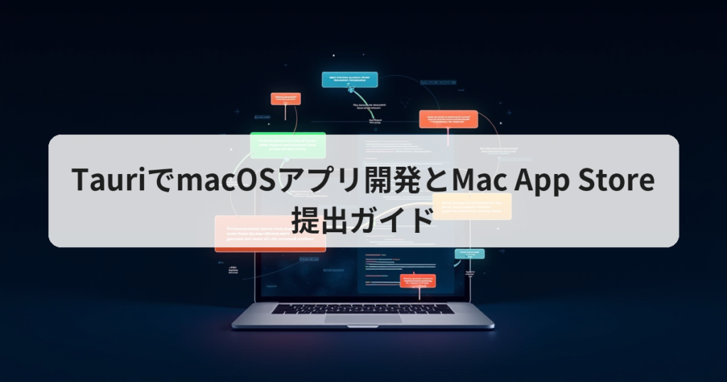 TauriでmacOSアプリ開発とMac App Store提出ガイド - アプリの達人