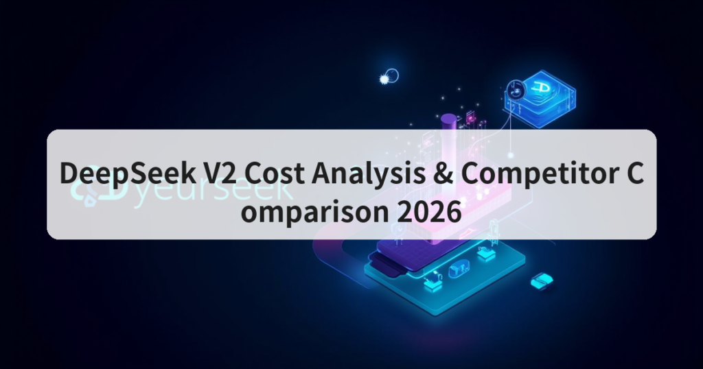 DeepSeek V2 Cost Analysis & Competitor Comparison 2026 - アプリの達人