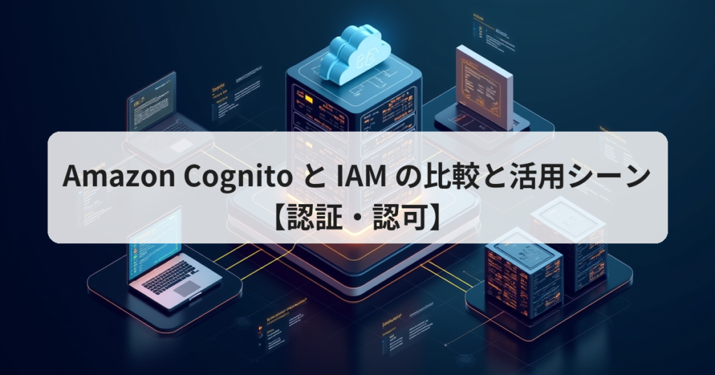 Amazon Cognito と IAM の比較と活用シーン【認証・認可】 - アプリの達人