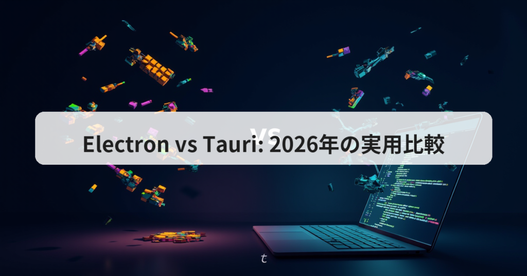 Electron vs Tauri: 2026年の実用比較 - アプリの達人